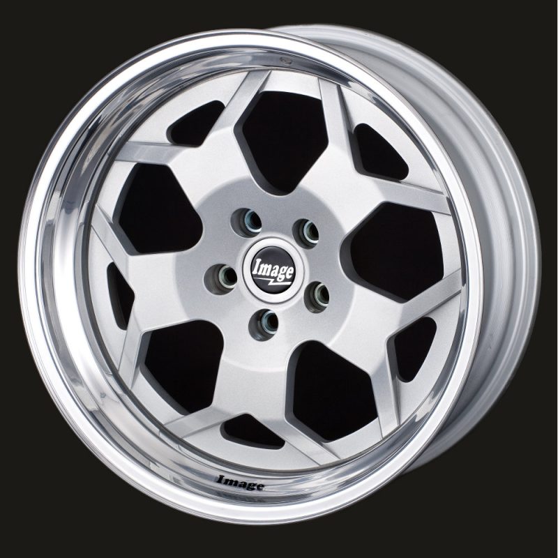 Billet 101 Alloy Wheel - 5 angular spokes opening to wide V Shape